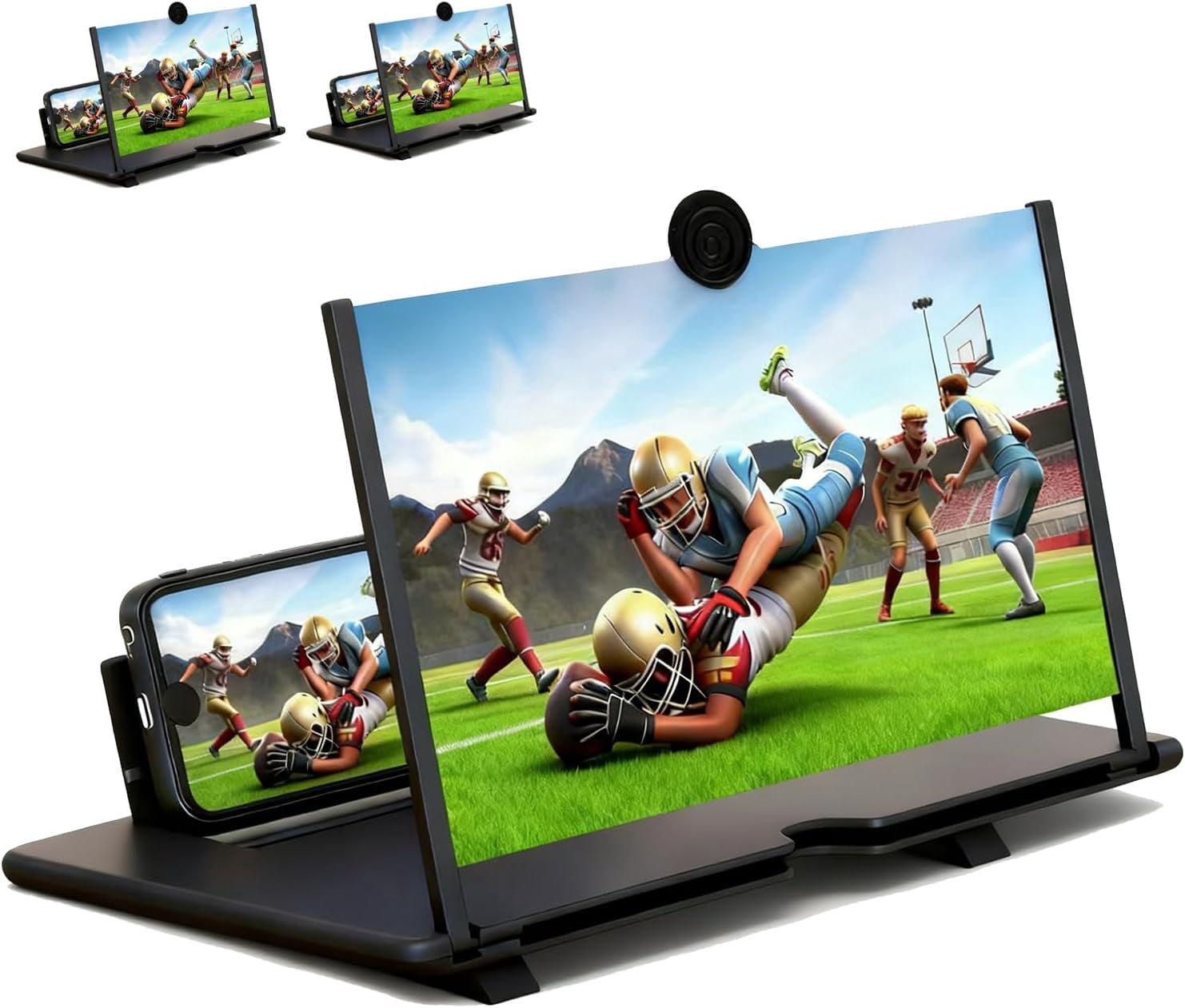 2026 New 3D HD 14 Inch Phone Screen Magnifier, Foldable Big Screen ...