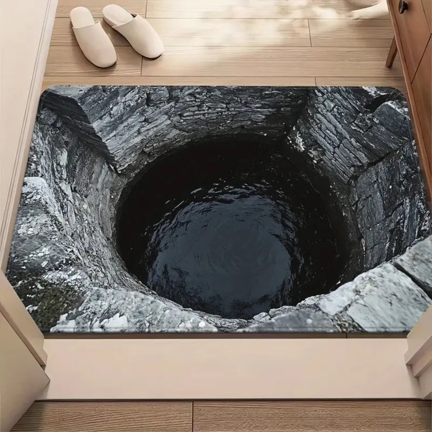 2026 New 3D Hole Rug,3D Hole Illusion Rug,Rugs That Look Like A Hole,Trap Optical Illusion ...