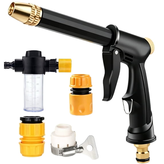 2026 New 4-Mode Garden Hose Power Washer Wand with Detachable Soap ...
