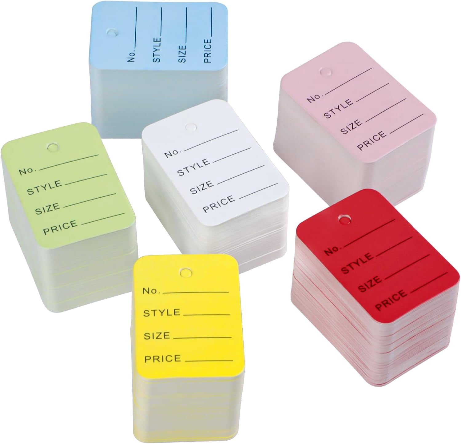 2026 New 900PCS Unstrung Paper Price Tags, 2 x 1 2/5 Inch Writable ...