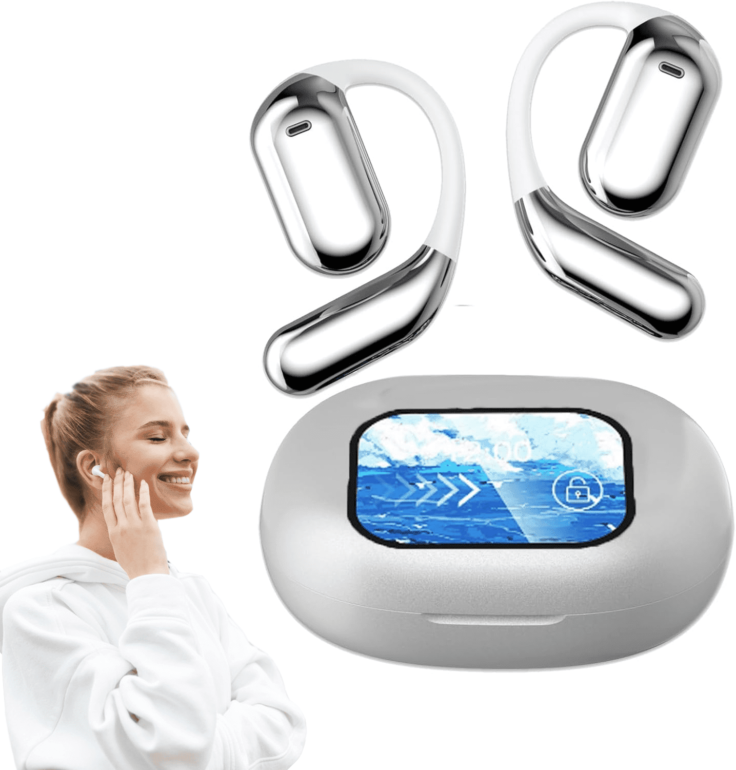 2026 New AI Translation Earbuds Real Time, Wireless Bluetooth Language ...