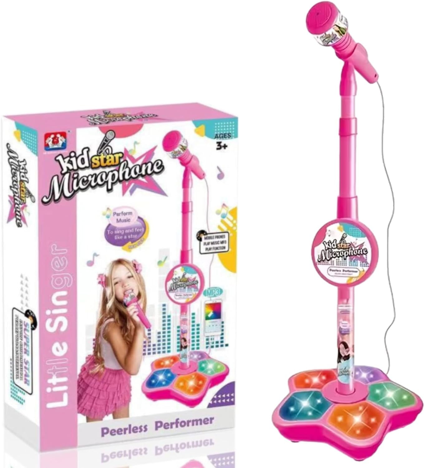 2026 New All-in-One Microphone Toy for Kids with Stand, Got Built-in ...