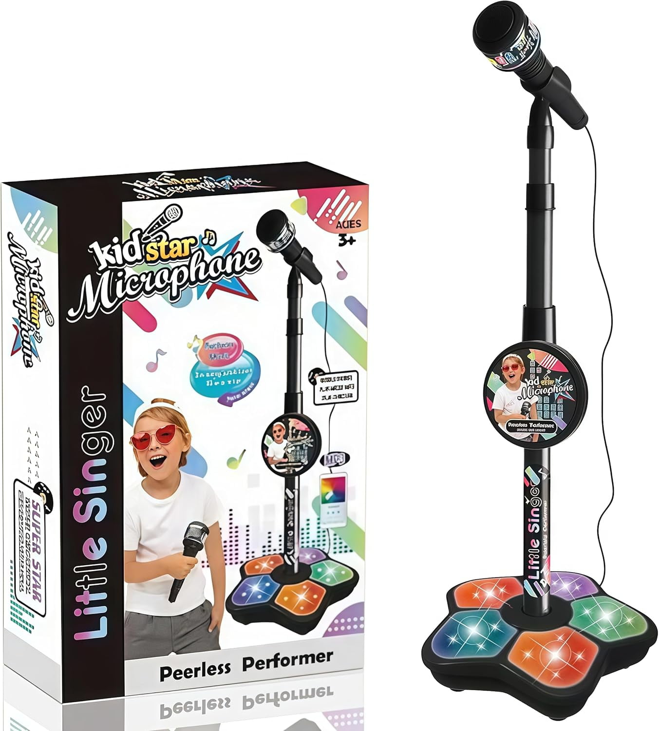 2026 New All-in-One Microphone Toy for Kids with Stand, Got Built-in ...