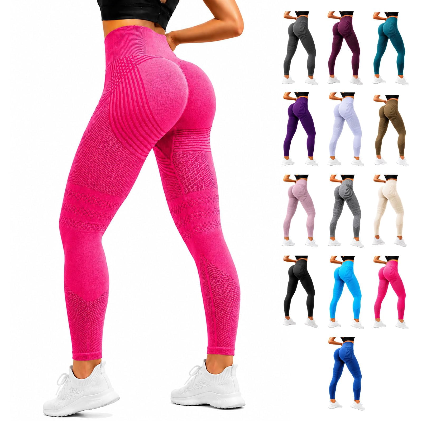 2026 New Anti Cellulite Leggings for Women, 3D High Waist Compression ...