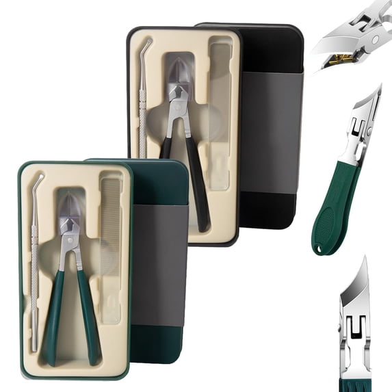 2026 New Anti-Splash 25°Slant Edge Nail Clipper 3-Piece Set – Precise ...