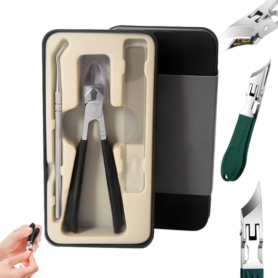 2026 New Anti-Splash 25°Slant Edge Nail Clipper 3-Piece Set – Precise ...