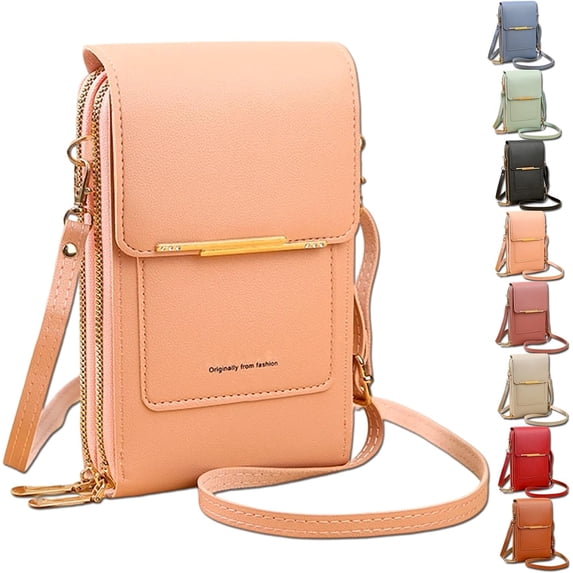 2026 New Anti-Theft Leather Bag for Women, Women's Touch Screen Mobile ...
