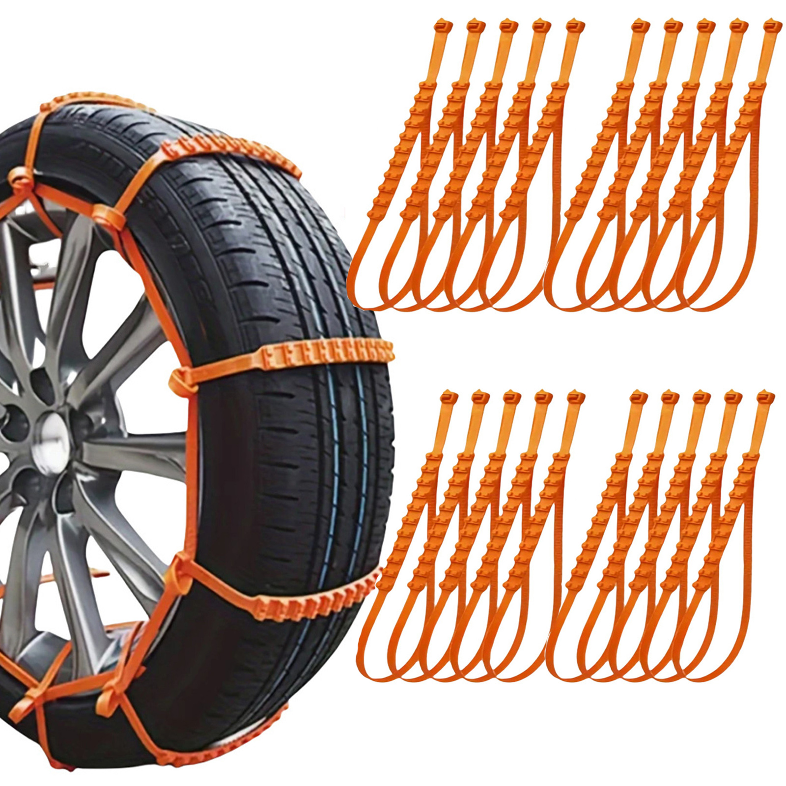 2026 New Anti-skid Chains, Universal Anti-Skid Snow Tire Chains ...