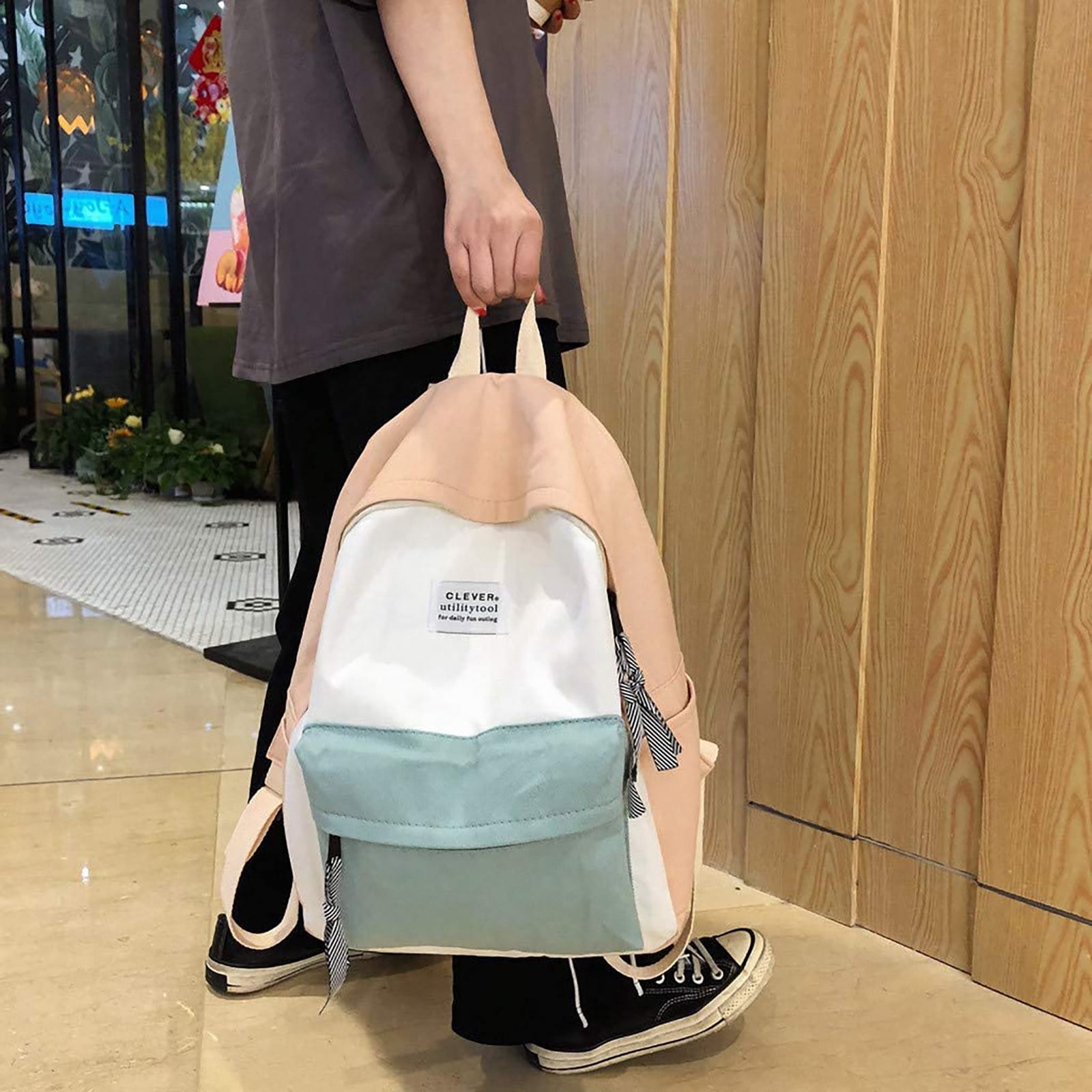 2026 New Backpacks, Back to School Couple Schoolbag Travel Hiking Bag ...