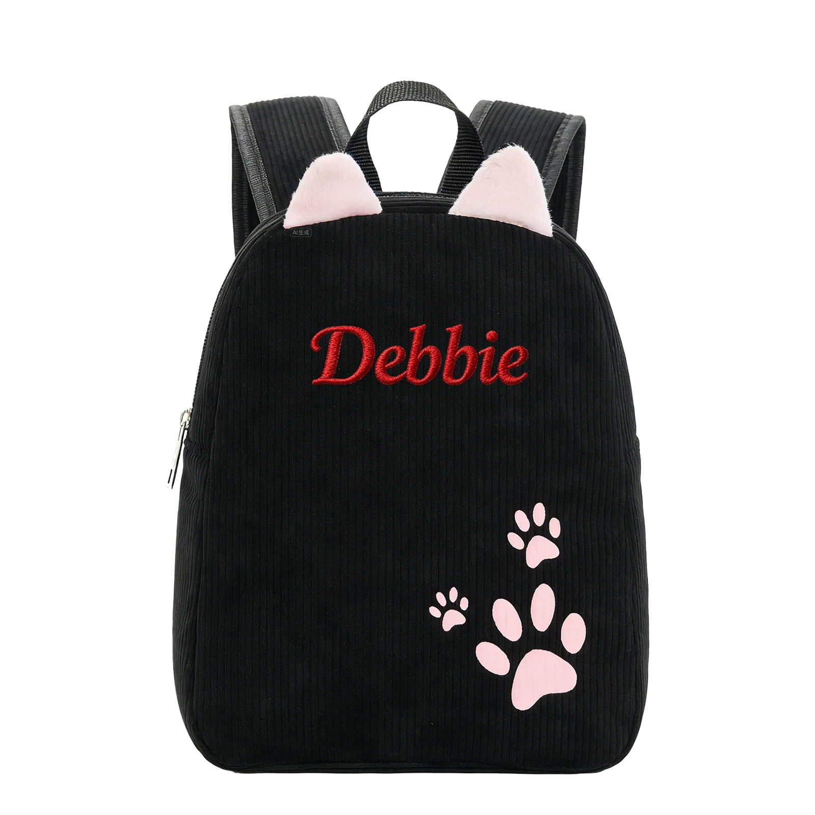 2026 New Backpacks, Personalized Name Embroidered Corduroy Multi-Color ...