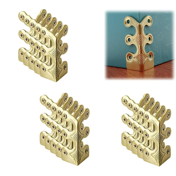 2026 New Baseboard Corner Protectors, Solid Brass Skirting Board Corner ...