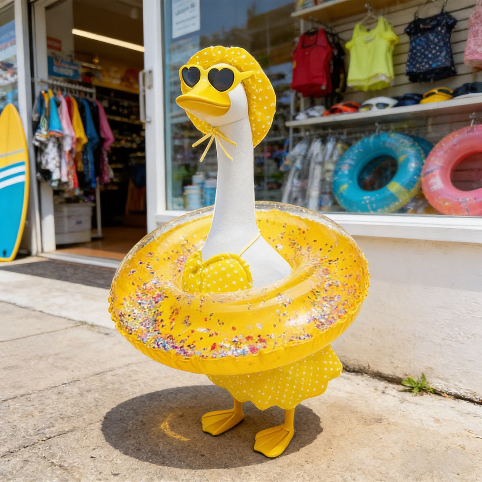 2026 New Beach Beach Goose Outfits Summer Porch Goose Clothes with ...