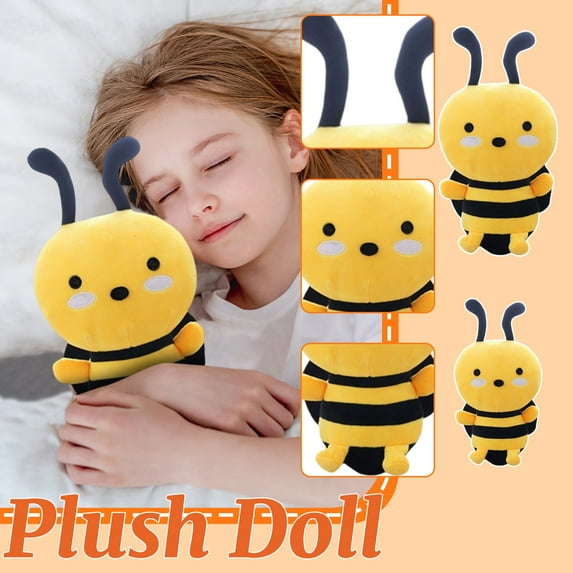 2026 New Bee Plush Toys, Stuffed Animals Toys Bee Soft Pillow Toys ...