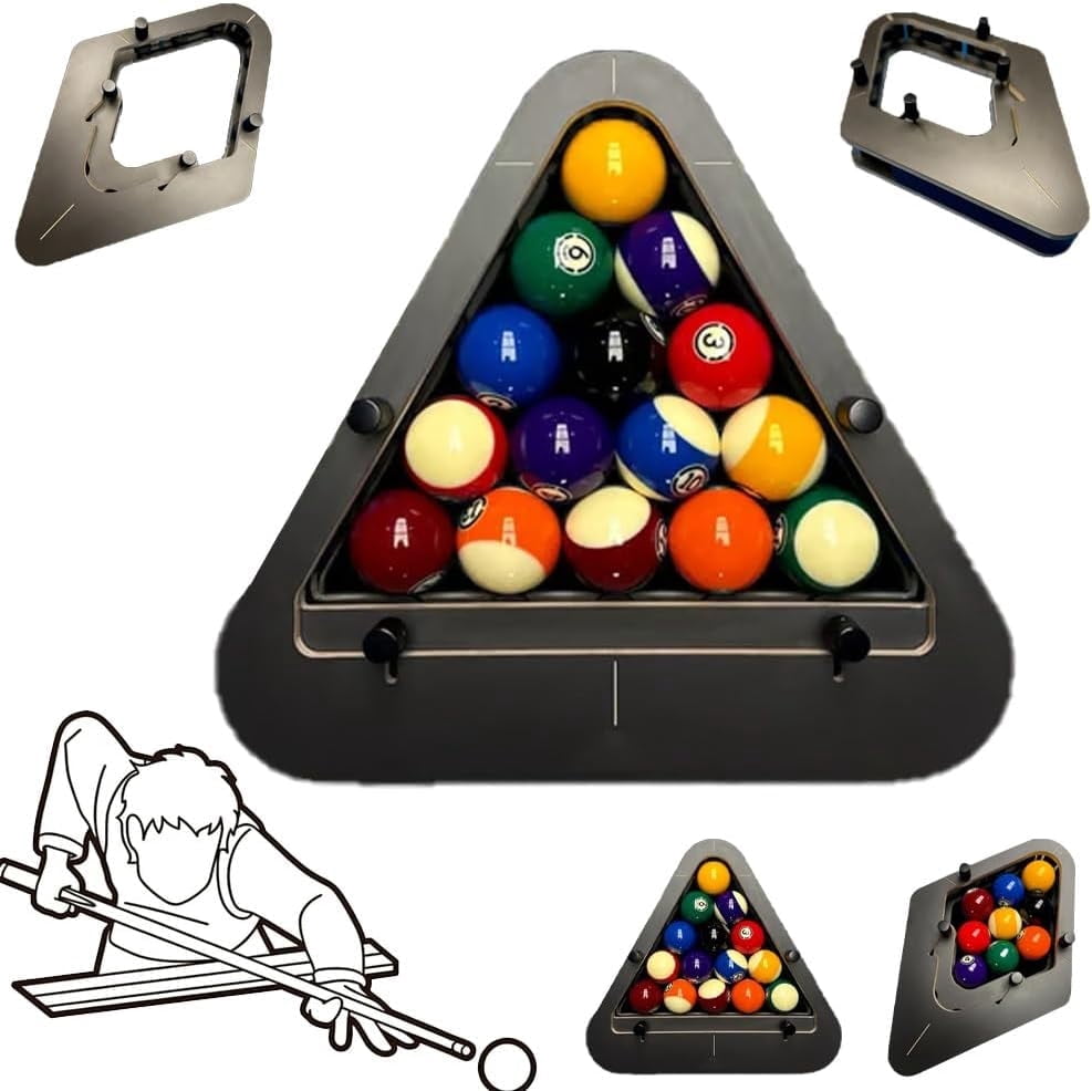 2026 New Bitman-Rack 9-Ball PRO, Precision Billiard Rack, Heavy Duty ...