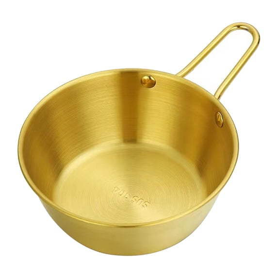 2026 New Bowls Cooking Snack Seasoning Bowl With Handle, Golden Rice ...