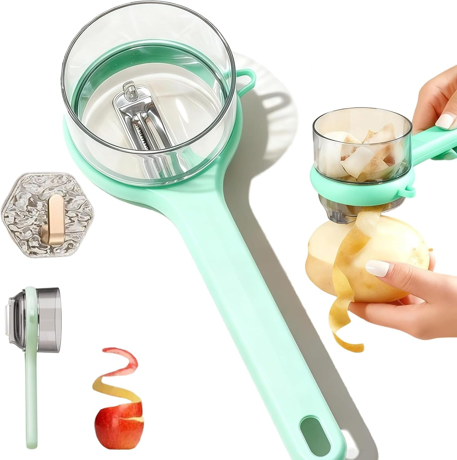 2026 New with Box Storage Kitchen Special Fruitpeeler, Double-Sided ...