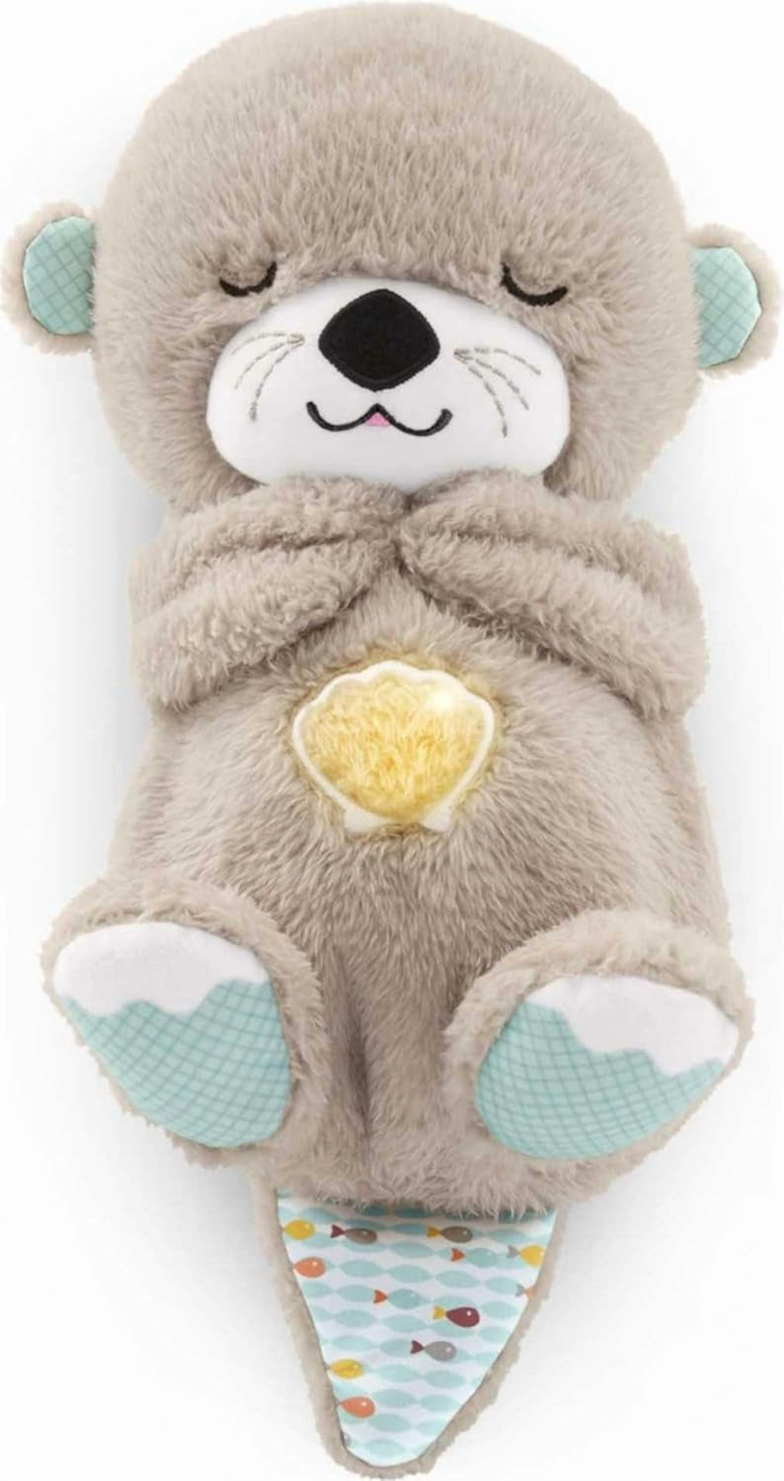 2026 New Breathing Otter Sleep Buddy, Soothe 'n Snuggle Otter Portable ...
