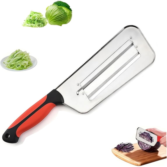 2026 New Cabbage Shredder for Coleslaw, Stainless Steel Shredder Knife ...