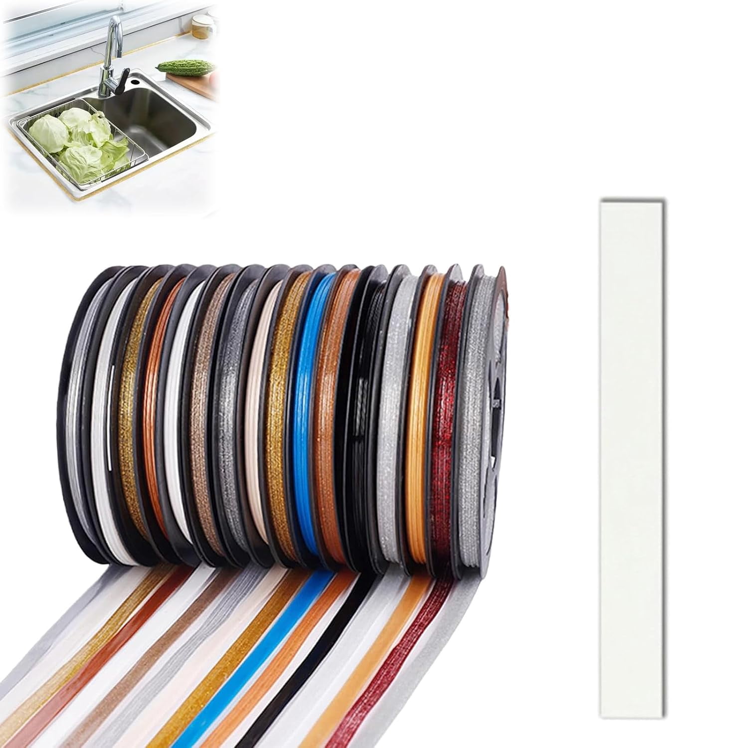 2026 New Ceramic Tile Gap Tape,Peel Stick Self-Adhesive Caulk Tape ...