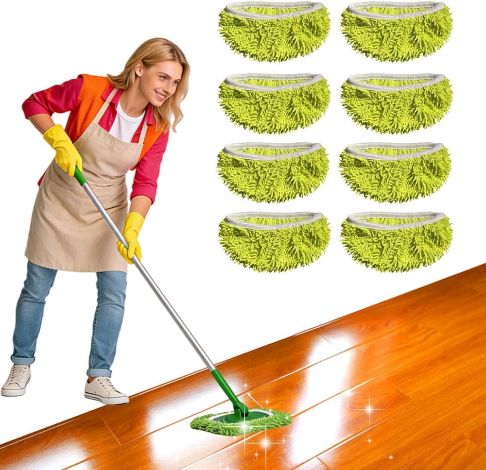 2026 New Chenille Mop Refill Pads for Home Use, Reusable Microfiber ...