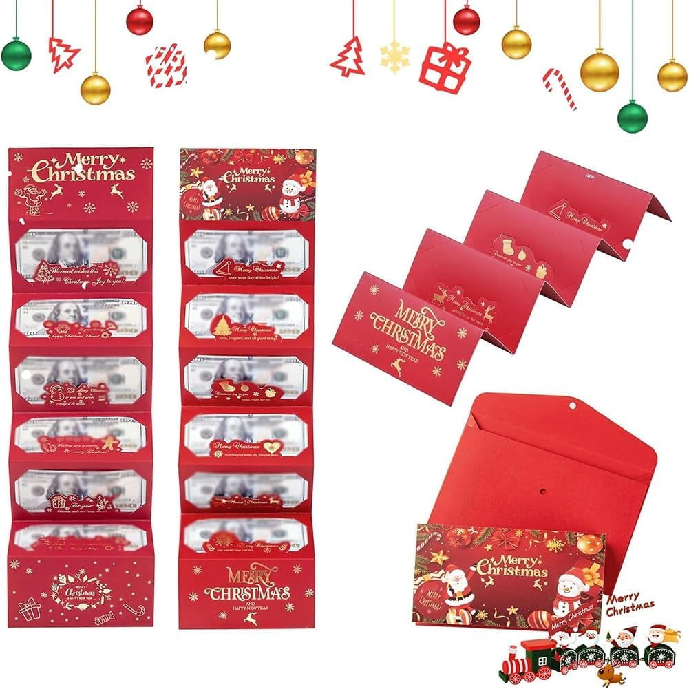 2026 New Christmas Cash Gift Envelope – Creative Money Holder with 6/10 ...