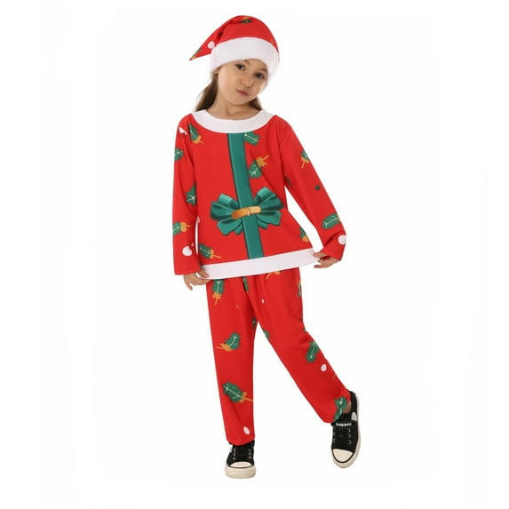 2026 New Christmas Outfits Christmas Gifts Elegant Children's Christmas ...