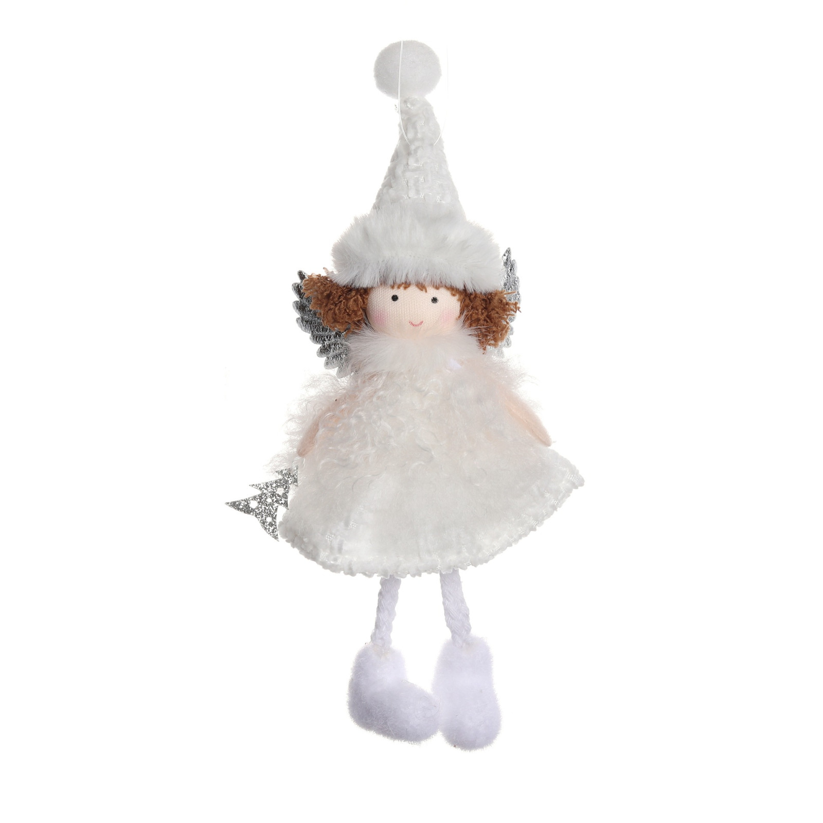 2026 New Christmas Plush Toys, Angel Doll Plush Pendant, Christmas Tree ...