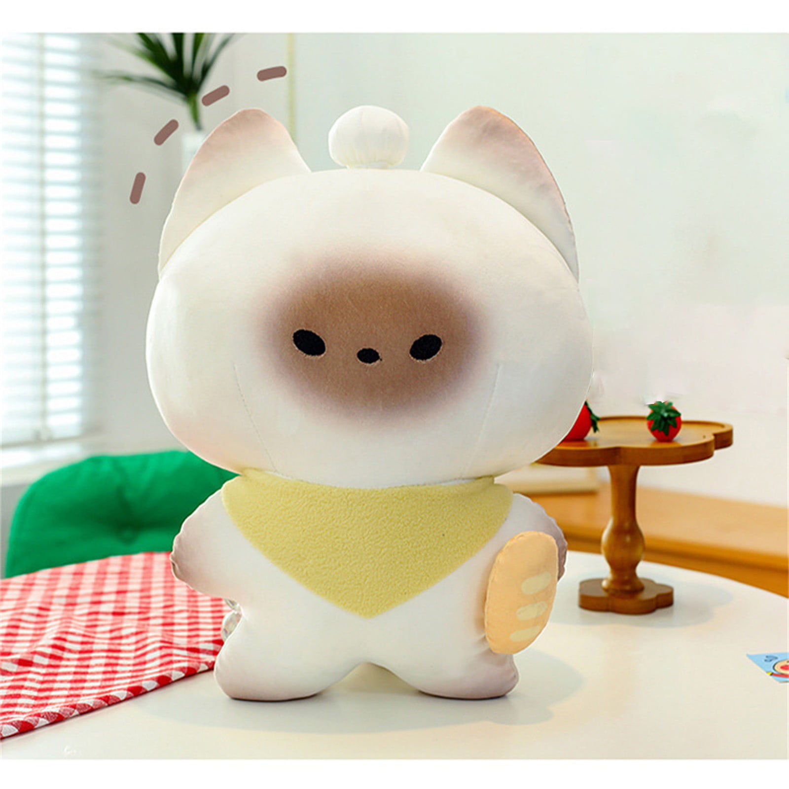 2026 New Christmas Plush Toys, Cute Baked Bread Plush Doll Little Red ...