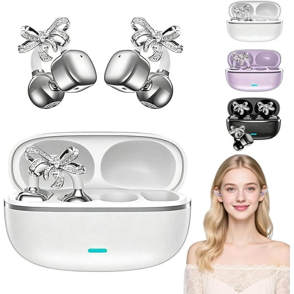 2026 New Clip-On Open-Ear Headphones – Wireless Bluetooth Earbuds with ...