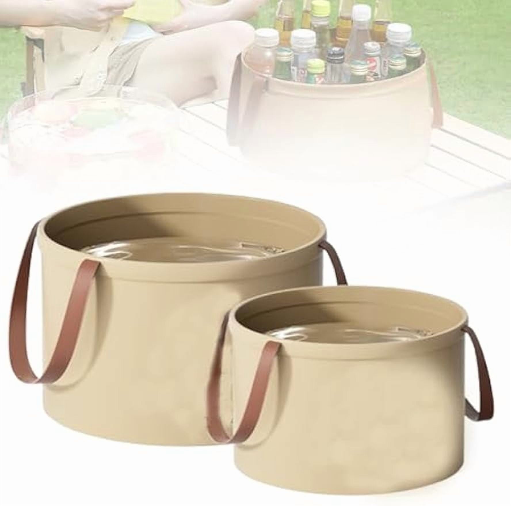 2026 New Collapsible Travel Basin, Portable Foldable Bucket for Camping ...