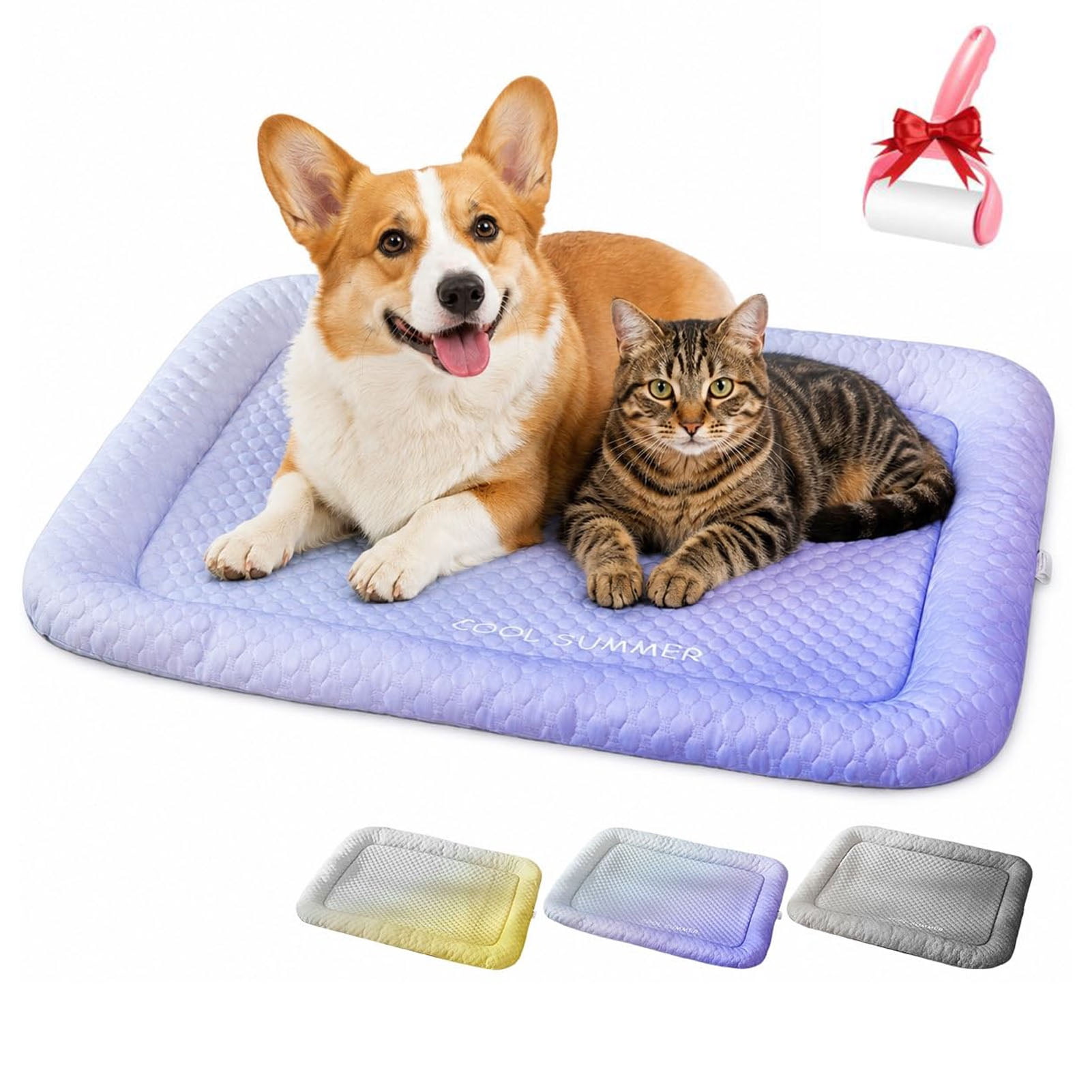 2026 New Cooling Gel Mat for Pets(50×65cm), Cooling Dog Bed, Gradient ...