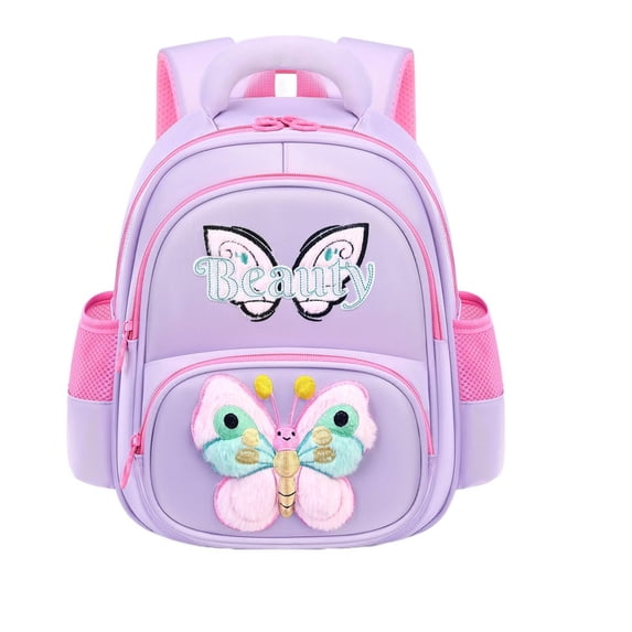 2026 New Cute Cartoon Cat Letter Print Backpack, Lightweight, Durable ...