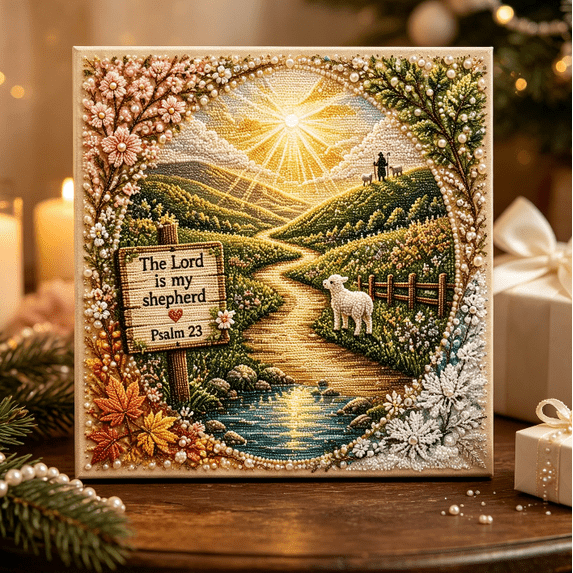 2026 New DIY Jesus Pearl Art Kit, 5D Special Shape Painting for Adults ...