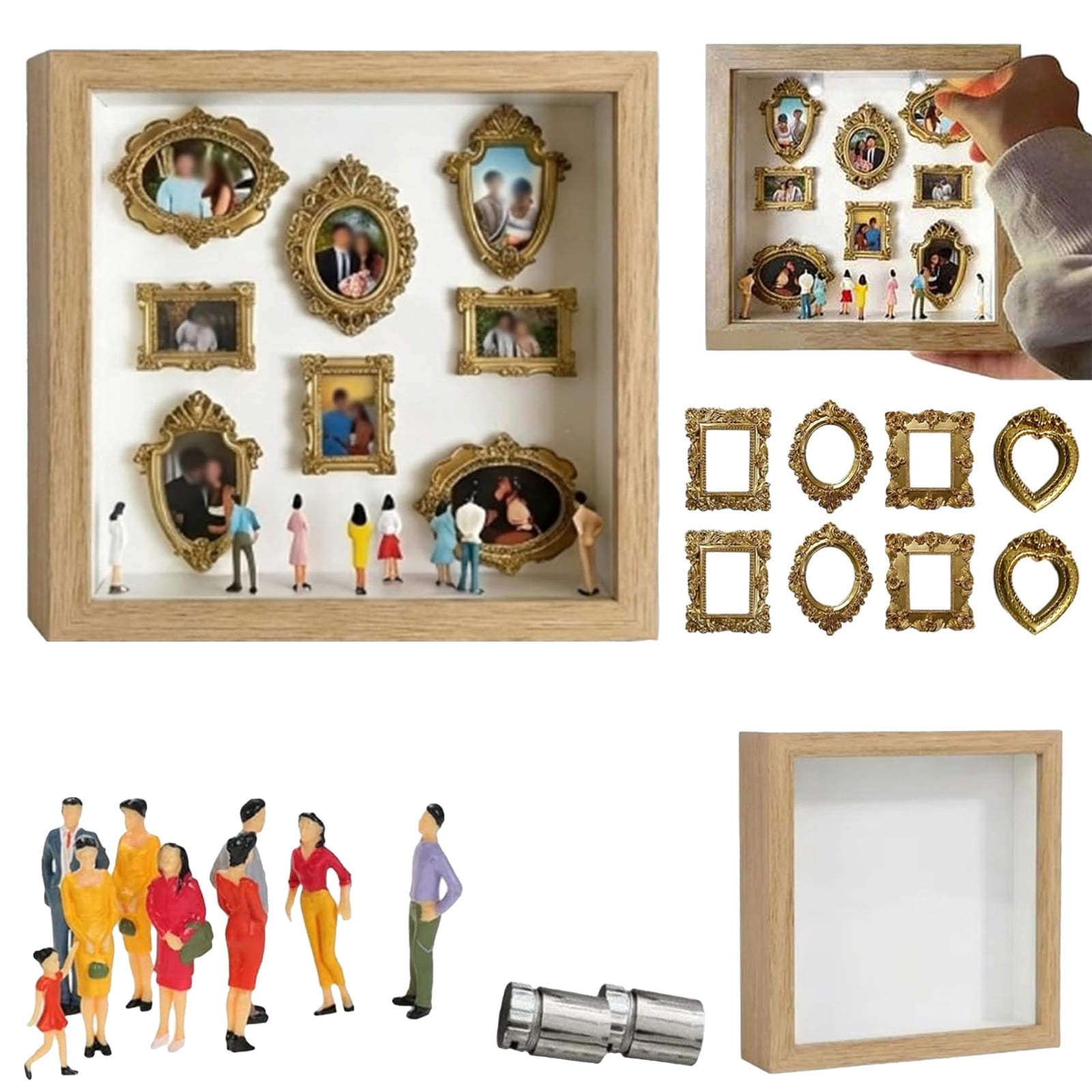 2026 New DIY Mini Museum Silhouette Box, Artistic Shadow Box Display ...