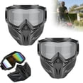 2026 New Detachable Full Face Goggle Mask,Anti-Fog Grass Cutting Mask ...