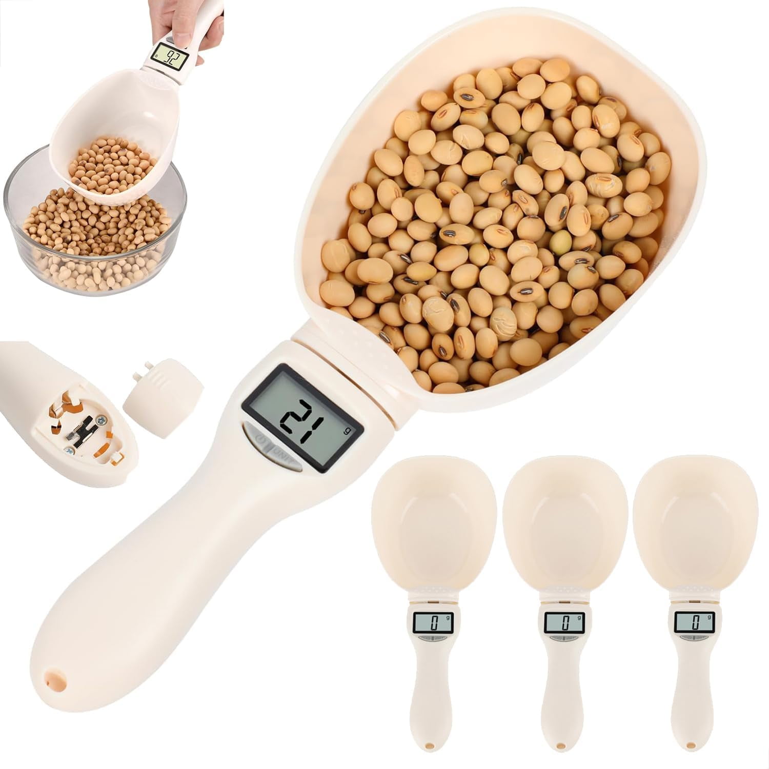 2026 New Digital Electronic Measuring Spoon Scale - Smart Adjustable ...