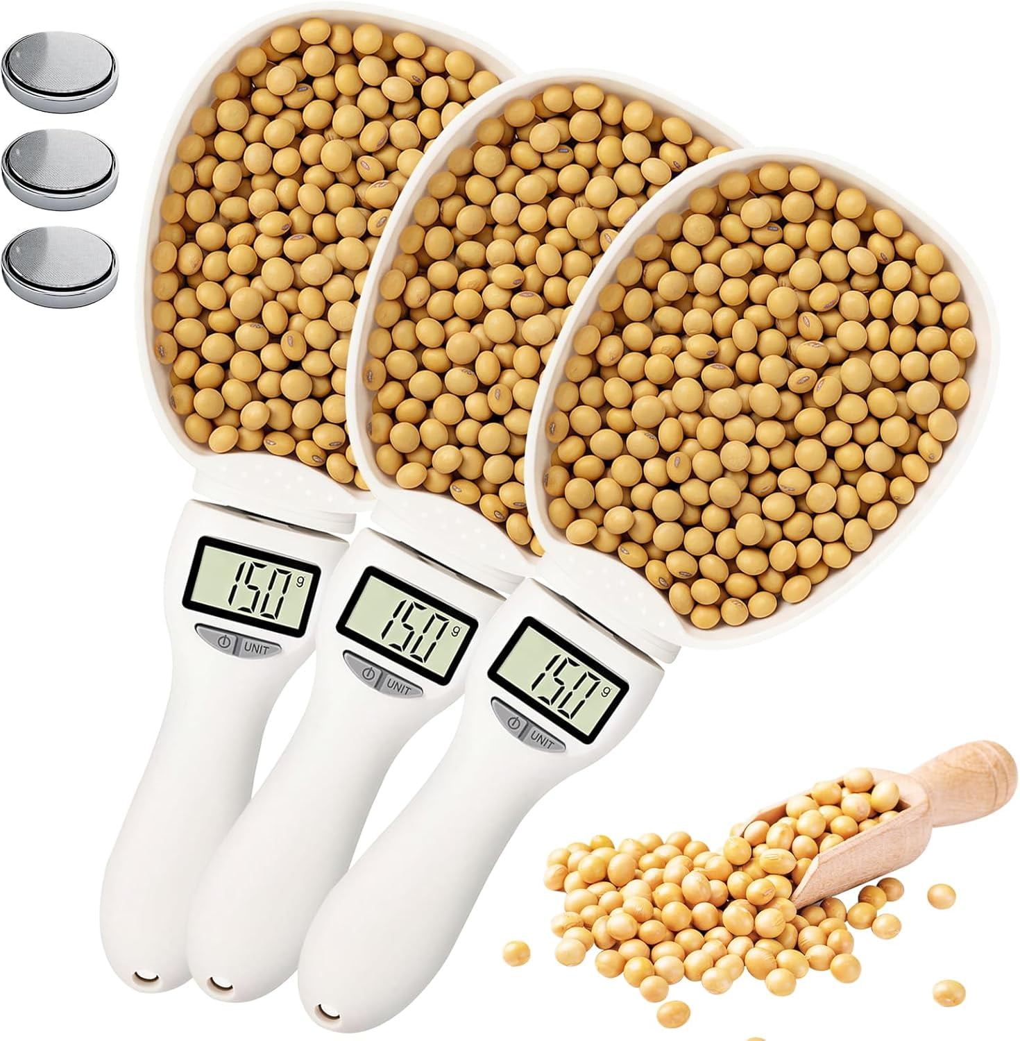 2026 New Digital Measuring Spoon, Digital Food Measuring Scoop Scale ...