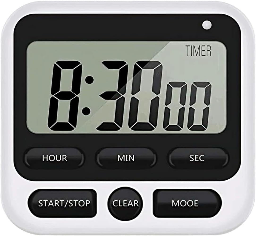 2026 New Digital Screen Kitchen Timer Large Digital Timer Square ...