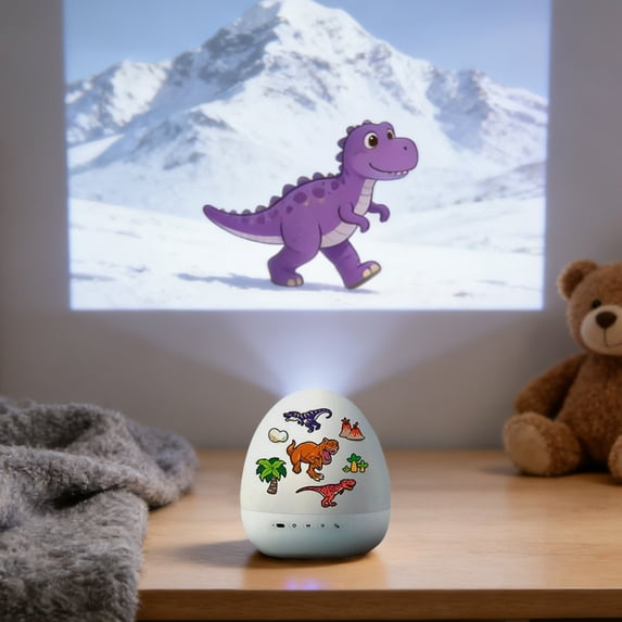 2026 New Dinosaur Egg Night Light Projector, 360° Rotating Galaxy Star ...