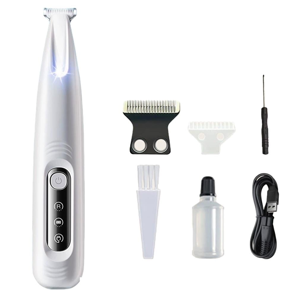 2026 New Dog Paw Trimmer with LED Light, Dog Grooming Kit & Pet Micro ...