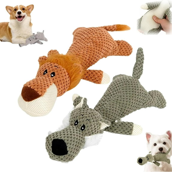2026 New Dog Plush Toys for Aggressive Chewers, Puppy Chew Toy ...