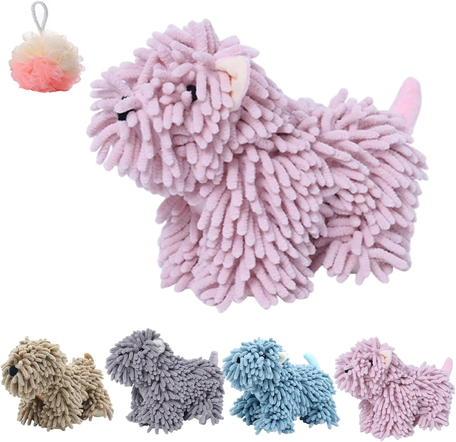2026 New Dog Shaped Hand Towel, Soft & Fluffy — Ultra Absorbent ...