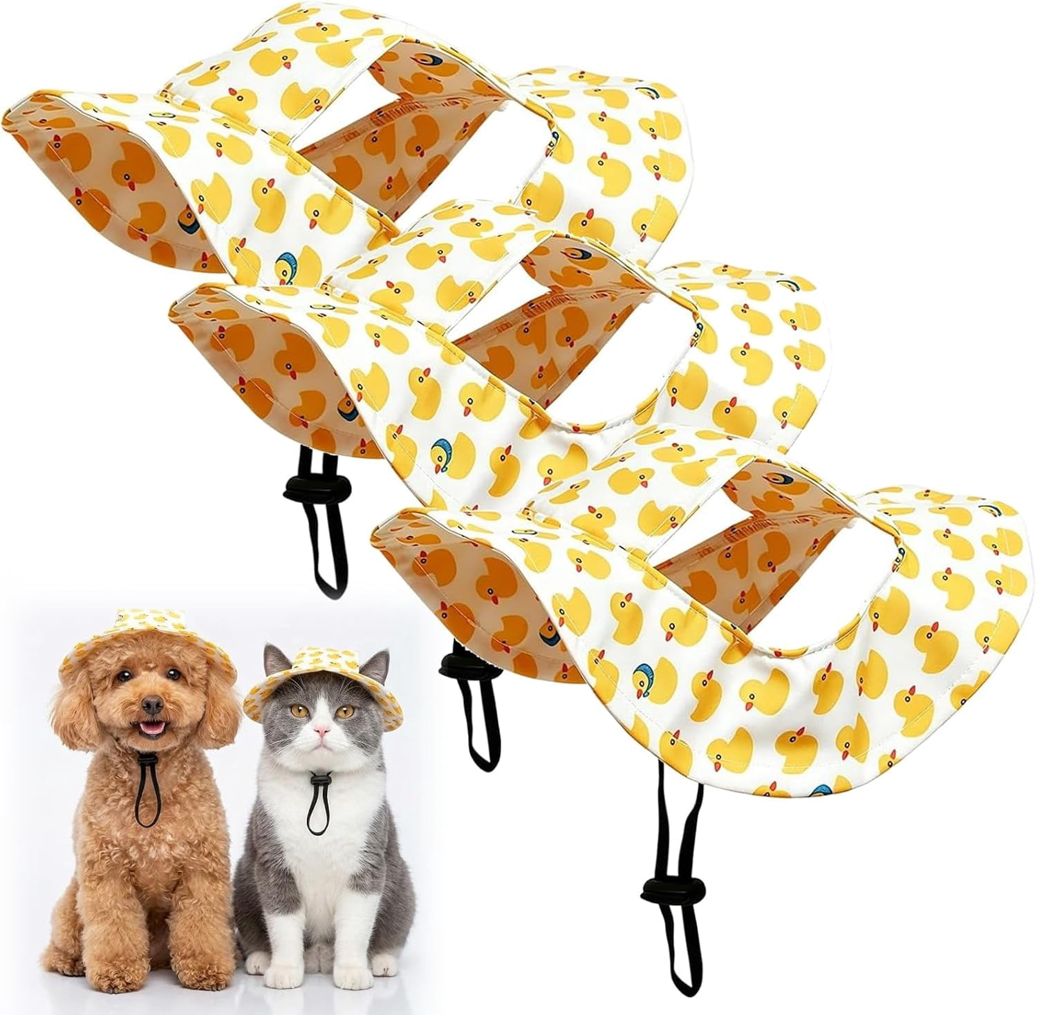 2026 New Dog Sun Hat, Adjustable Dog Sun Hat with Ear Holes for Summer ...
