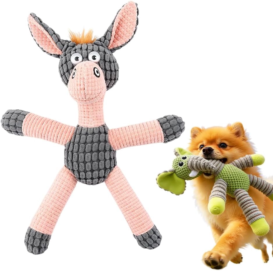 2026 New Dog Toys, Indestructible Plush Dog Toy for Aggressive Chewers ...