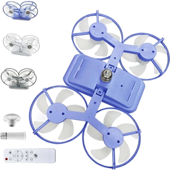 2026 New Drone-Style Led Ceiling Fan Light, Drone-inspired Ceiling Fans ...
