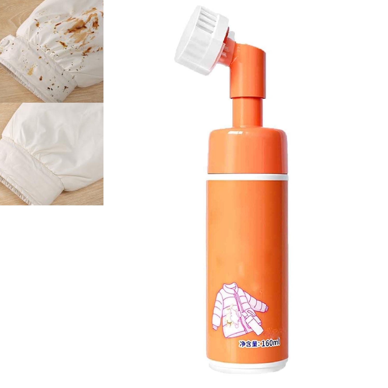 2026 New Dry Cleaning Agent for Down Jackets with Brush Head, 160ml ...
