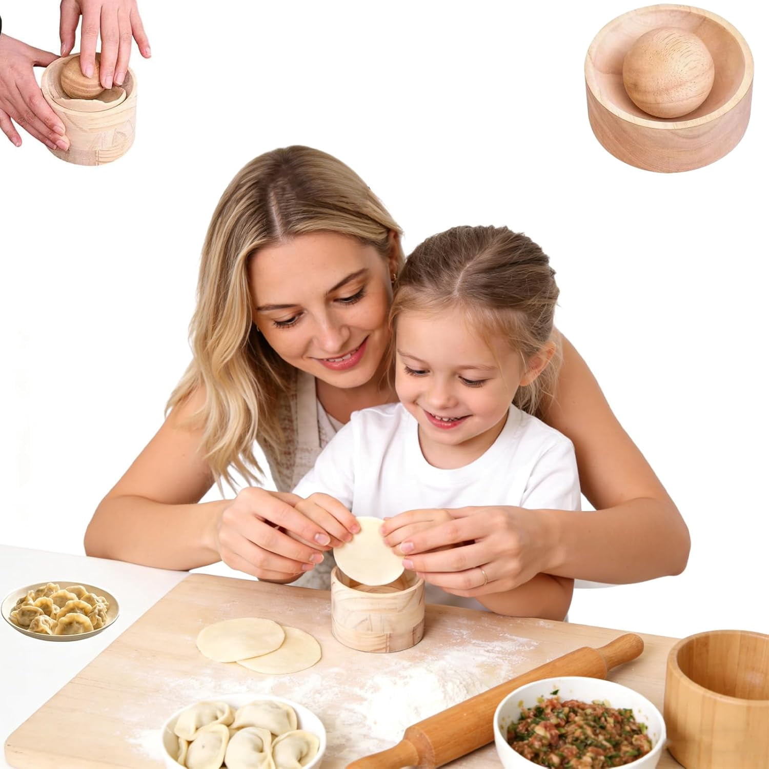 2026 New Dumpling Skin Maker,Dumpling Wrapper Maker Dash Kit,Dough ...