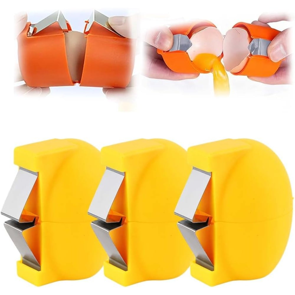 2026 New Egg Shell Opener Egg Cracker Tool, Eggs Separator Tools for Raw and Hard Boiled Eggs ...