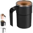 2026 New Electric Coffee Mug with a Built-in LCD Thermometer,Automatic ...