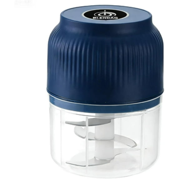 2026 New Electric Garlic Chopper, 300ml Capacity Mini Portable Veggie ...